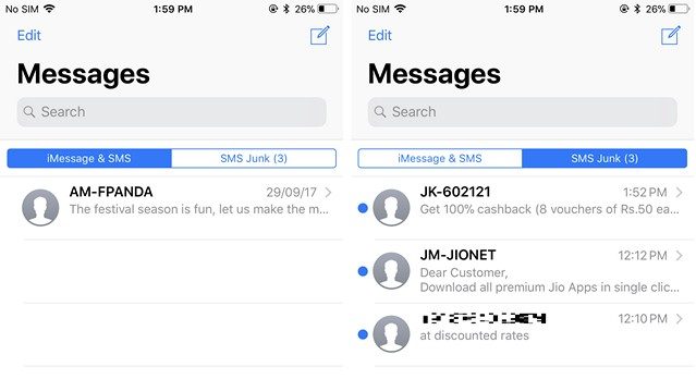 How to Block SMS spam on iOS 11 (Guide) | Beebom