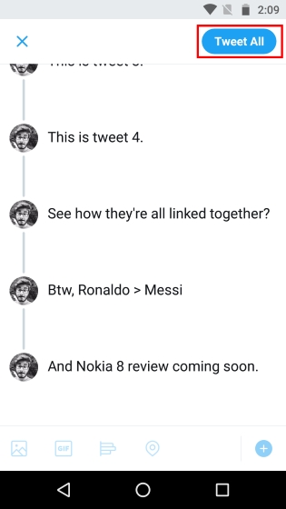 How to Enable Tweet Storm Feature on Twitter App in Android | Beebom