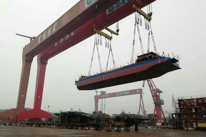 World's First All-Electric Cargo Ship Launched in China - McCall Prioner