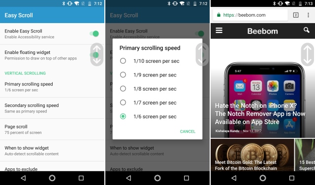 Tired of all the Scrolling? You Can Scroll Automatically on Android | Beebom