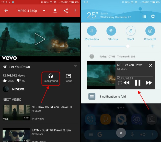 모든 Android 기기에서 PIP 모드로 YouTube를 시청하는 방법 - 최신