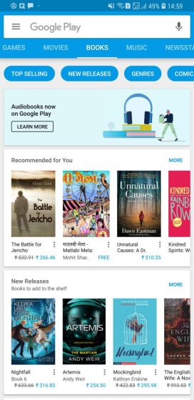 Google Teases Audiobooks on Play Store