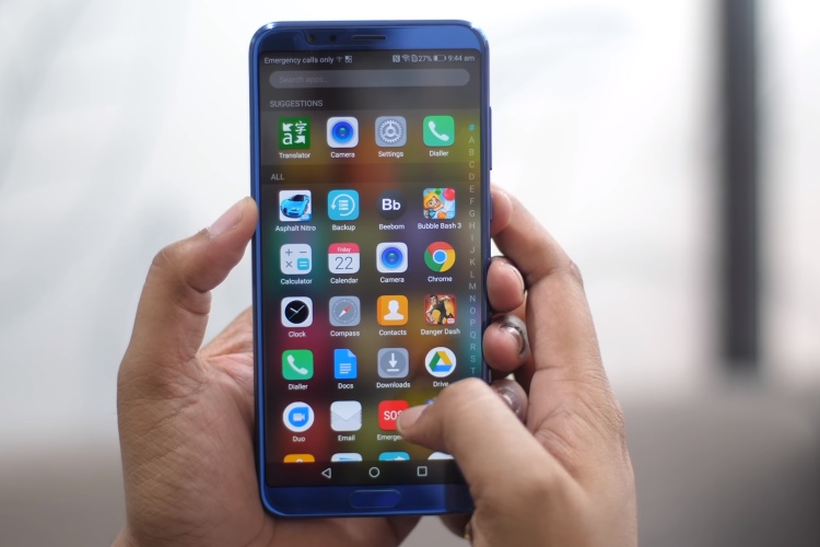 How to Take Screenshots or Screen Recording in Honor View 10 Using Gestures