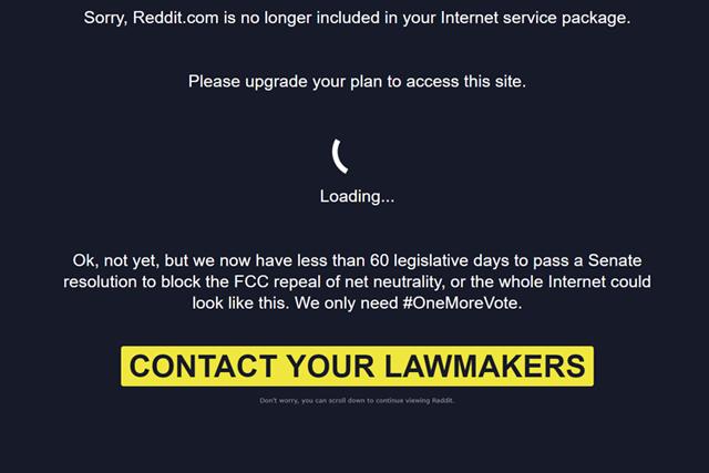 Reddit Joins Final Battle to Save Net Neutrality in US With OneMoreVote ...