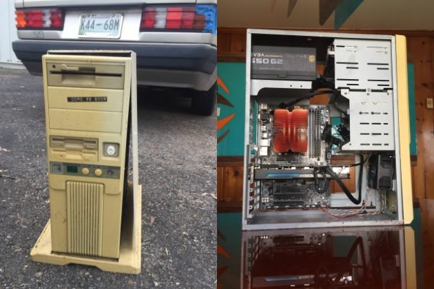 Nostalgia Meets Performance: A High-End Gaming PC Inside a 386 Case