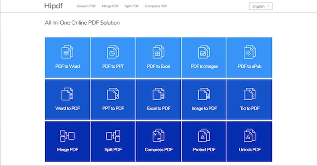 Hipdf: All-in-One Tool for Managing PDFs | Beebom