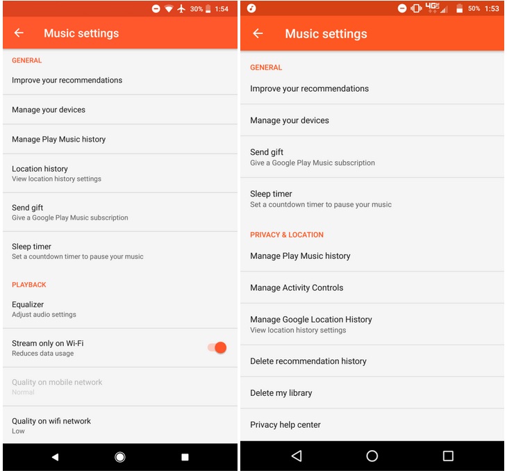 Google Play Music Update Brings Enhanced Privacy and Location Controls ...