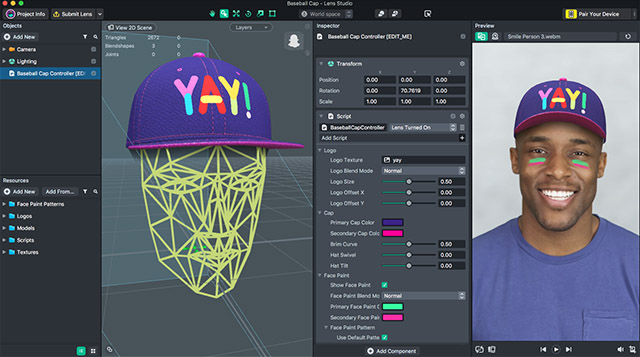 Create Your Own AR Face Lenses with Snapchat's Lens Studio | Beebom
