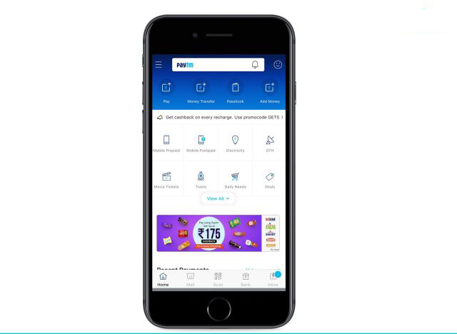 Paytm Gets New UI With Passbook, Scanner and Profile Updates for Faster ...