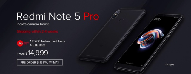 Xiaomi Hikes Redmi Note 5 Pro Price by Rs 1,000, Mi TV 4 by Rs 5,000 ...