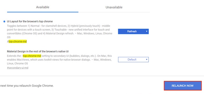 How to Enable New Material Design Theme in Chrome on Windows