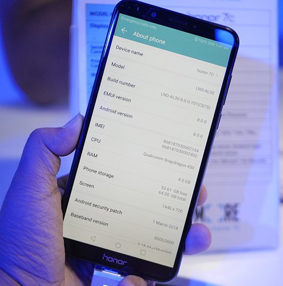 Honor 7C Hands On and First Impressions: Decent Build Quality, Dual ...