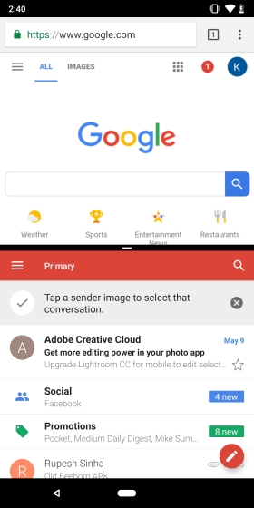 How to Use Apps in Split Screen on Android P (Guide) | Beebom
