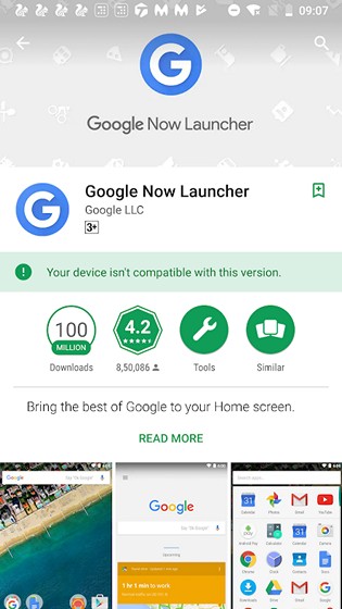 Google Now Launcher Being Phased Out; Listed as Incompatible With Most ...