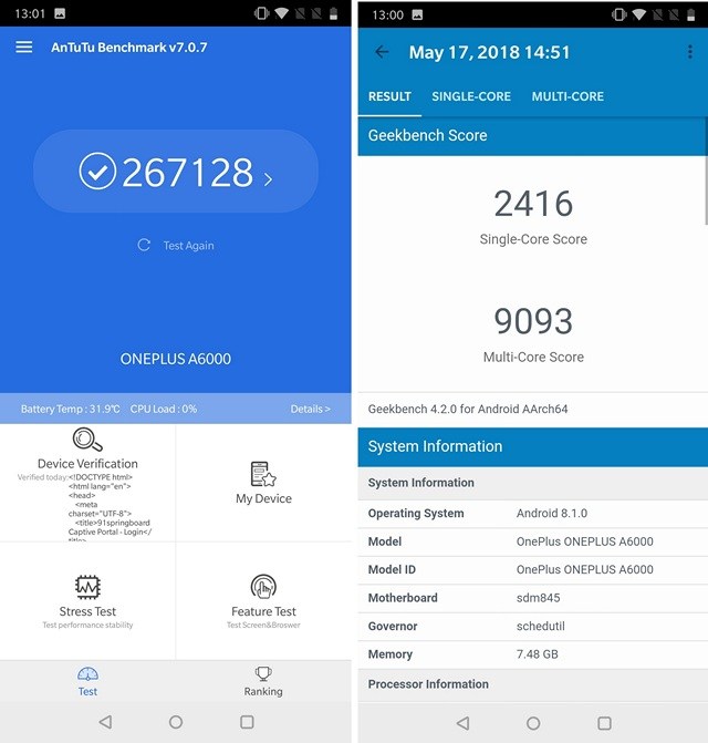 OnePlus 6 Performance Test: Packs a Mean Punch | Beebom