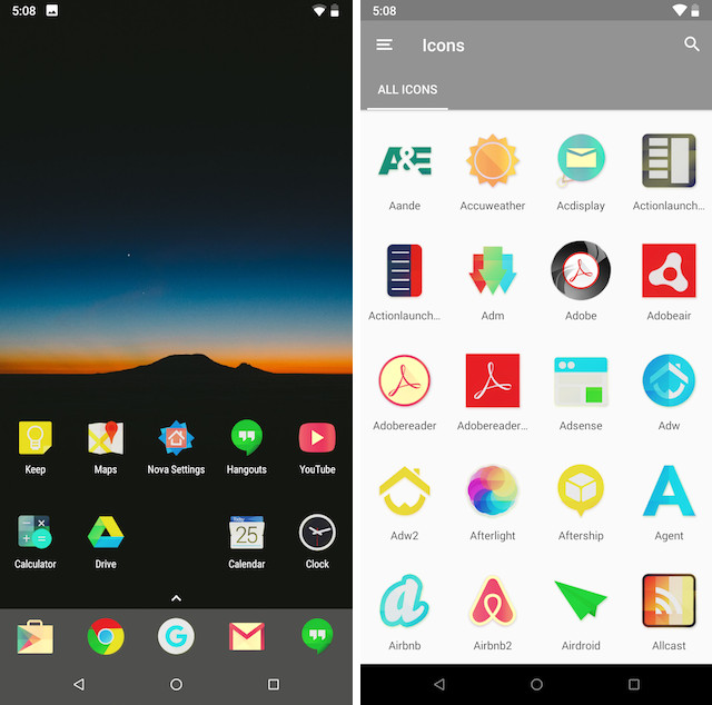 20 Best Free Icon Packs to Customize Android (2018) | Beebom