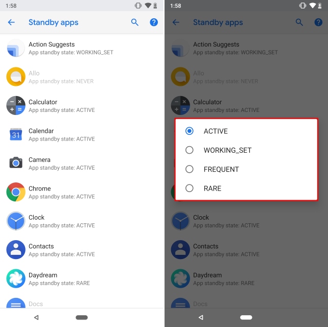 What are Standby Apps in Android P and How to Use It? | Beebom