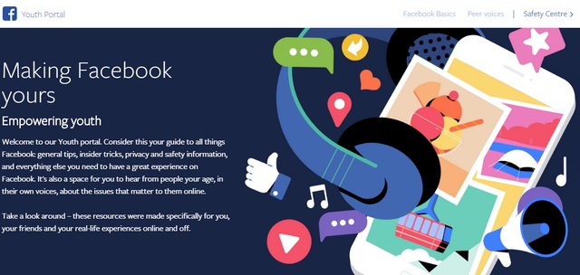 Facebook Launches Youth Portal to Educate Teens About Privacy, Online ...