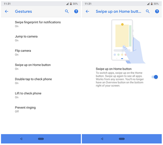 Alleged Android P Developer Preview 2 Leak Flaunts New Navigation Bar Gestures