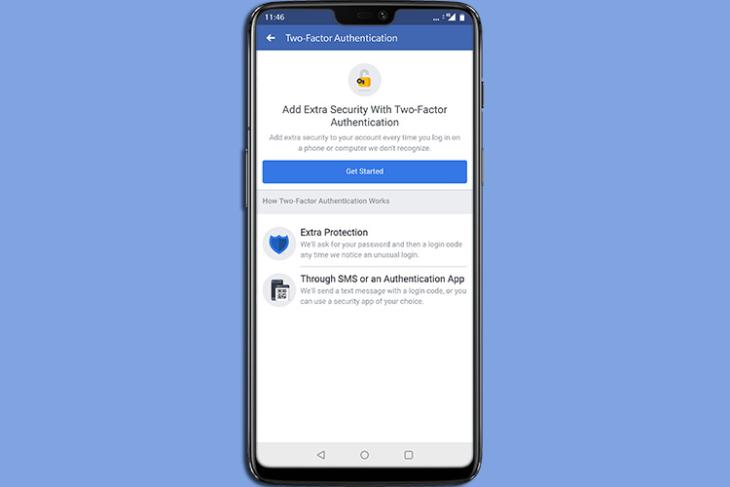 How To Enable Facebook Two Factor Authentication With An Authenticator
