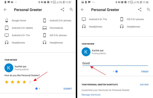 You Can Now Review Google Assistant Actions And Apps | Beebom