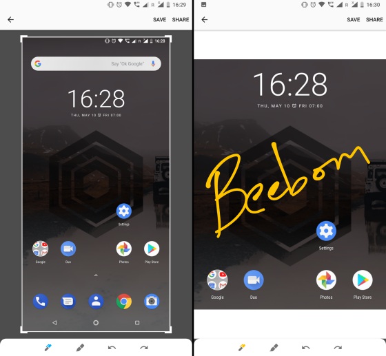 Android P's Native Screenshot Editor 'Markup' Port Updated With New Features