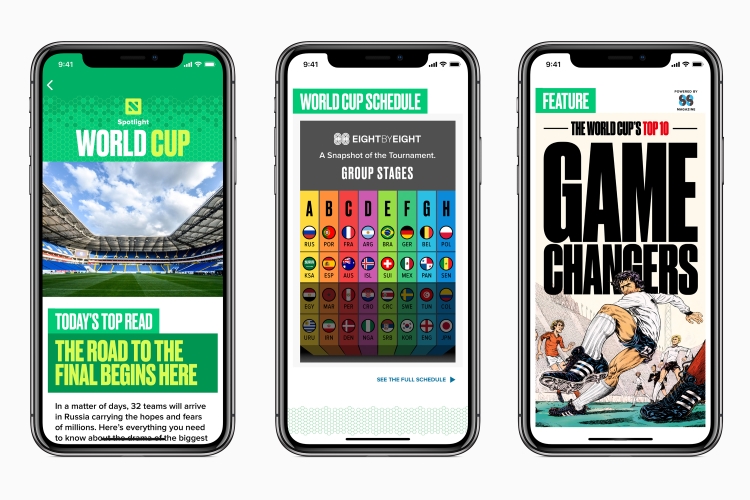Follow The 2018 FIFA World Cup Action on Your iPhone, iPad With Apple's ...