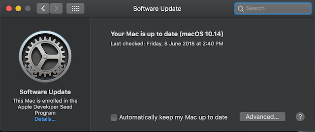 How to Check Software Updates in macOS Mojave | Beebom