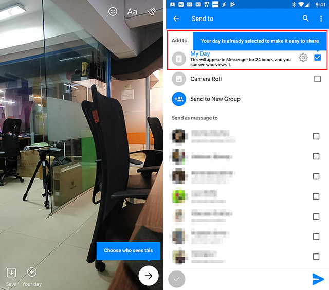 Facebook Is Getting Desperate For Messenger Stories to Work | Beebom