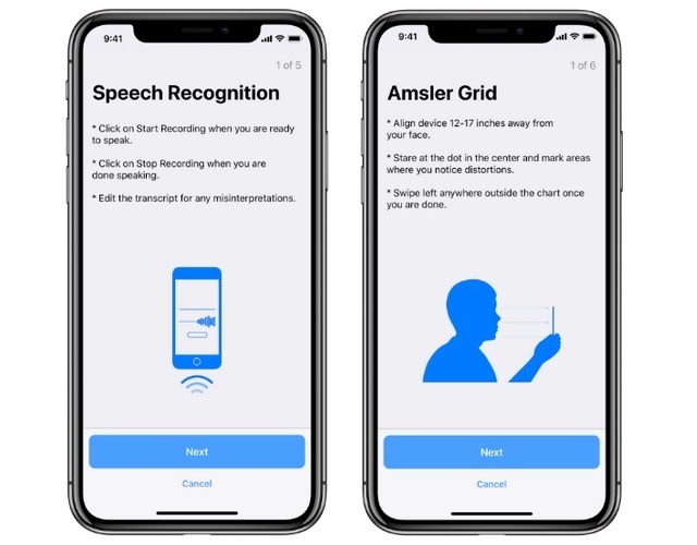 Apple's ResearchKit 2 in iOS 12 Brings New UI, Speech and Vision Tests