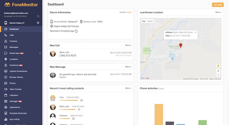 FoneMonitor: Remotely Supervise Any Android or iOS Device | Beebom