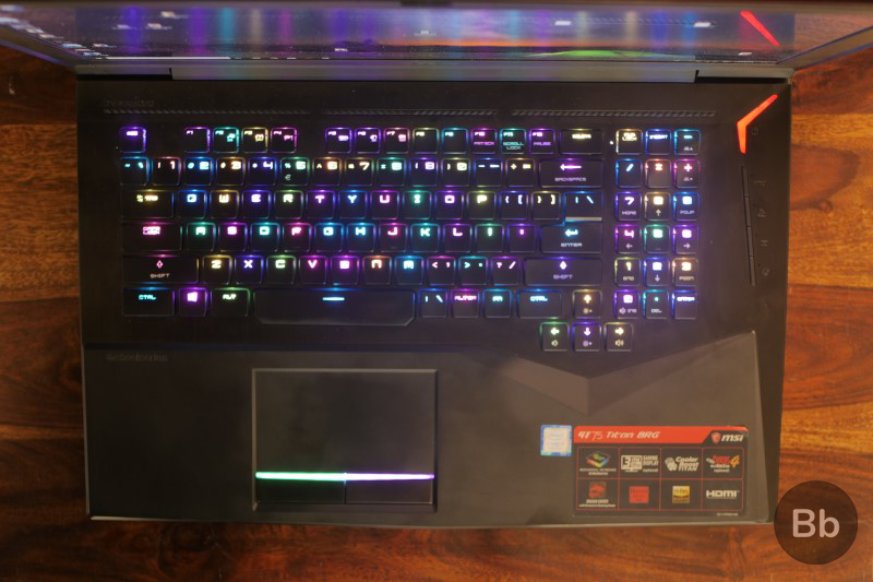 MSI GT75 Titan 8RG Review: Who Needs a Cooling Pad Anyway? | Beebom