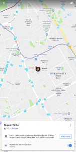 Google Maps Live Location Now Also Shows Battery Percentage and ...