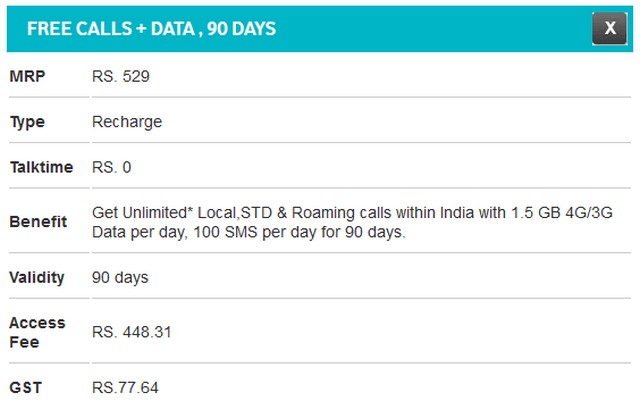 Vodafone Launches New Prepaid Plans With 1.5GB Daily Data Starting at ...