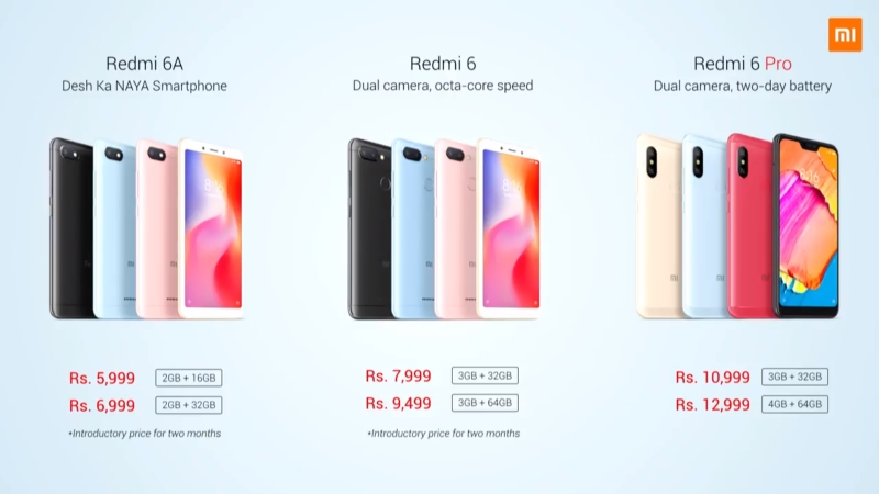 Redmi 6 Series in India: Here Are The Launch Offers | Beebom