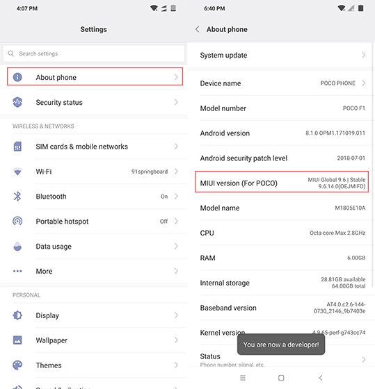How to Unlock Bootloader on The Poco F1 | Beebom