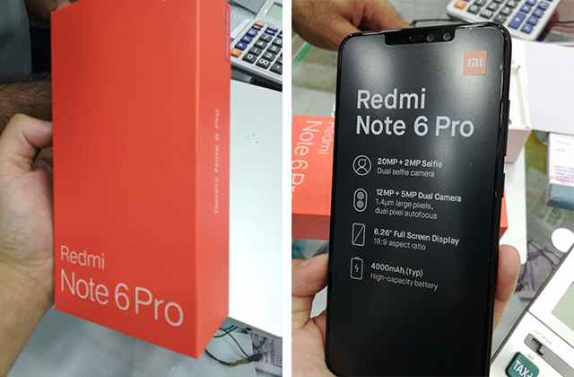 Redmi Note 6 Pro Listed Online With Dual Front Cameras, Notch | Beebom