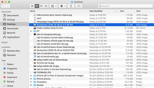 How to Hide Finder Preview Pane in macOS Mojave | Beebom