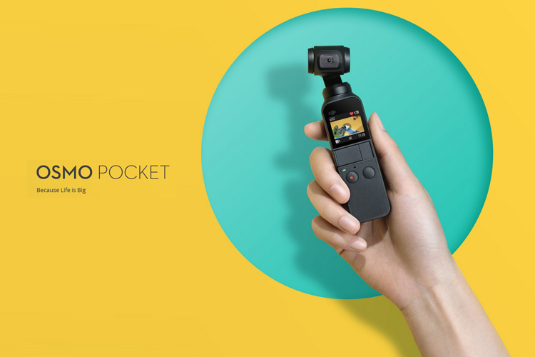 DJI 'Osmo Pocket' a Tiny Gimbal Camera That Can Replace Action Cams