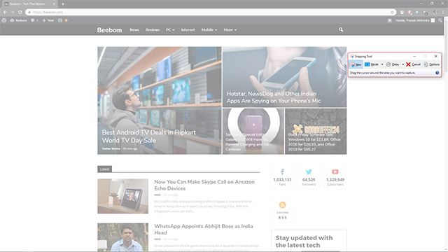 10 Ways to Take a Screenshot on PC in 2021 [Guide] | Beebom