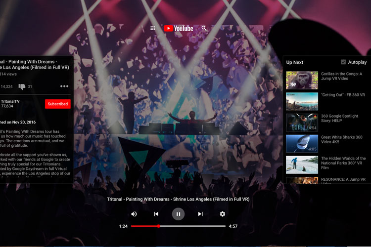 YouTube VR on Oculus Go: Tons of Videos, Awesome VR Theater Mode