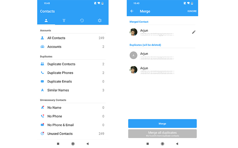 How to Find and Remove Duplicate Contacts in Android in 2020 | Beebom