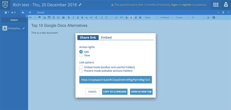 12 Best Google Docs Alternatives in 2020 [Free and Paid] | Beebom