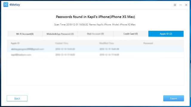 Tenorshare 4MeKey: Recover Passwords Saved on Your iPhone | Beebom