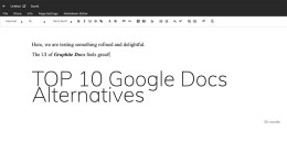 12 Best Google Docs Alternatives In 2020 Free And Paid Beebom