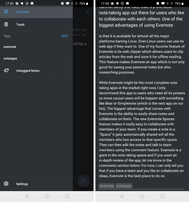 15 Best Note Taking Apps for Android in 2020 | Beebom
