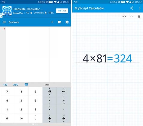 Top 5 Android Calculator Apps to solve your Math Problems - Digibutterfly
