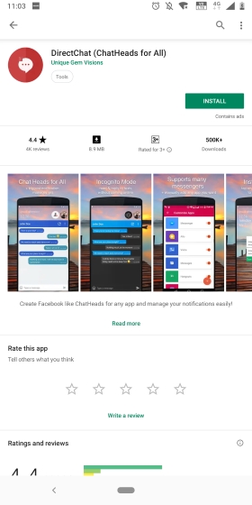 How to Get Facebook Chat Heads for Whatsapp, Skype, and Other Apps | Beebom