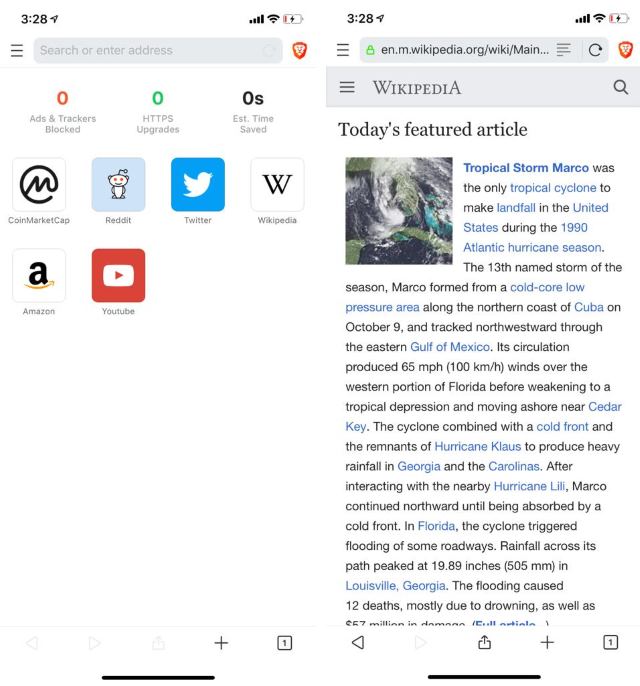 15 Best iPhone Browsers You Can Use (2020) | Beebom