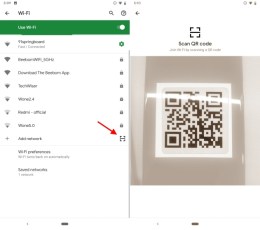 Android Q Eases Wi Fi Sharing Using QR Codes Beebom
